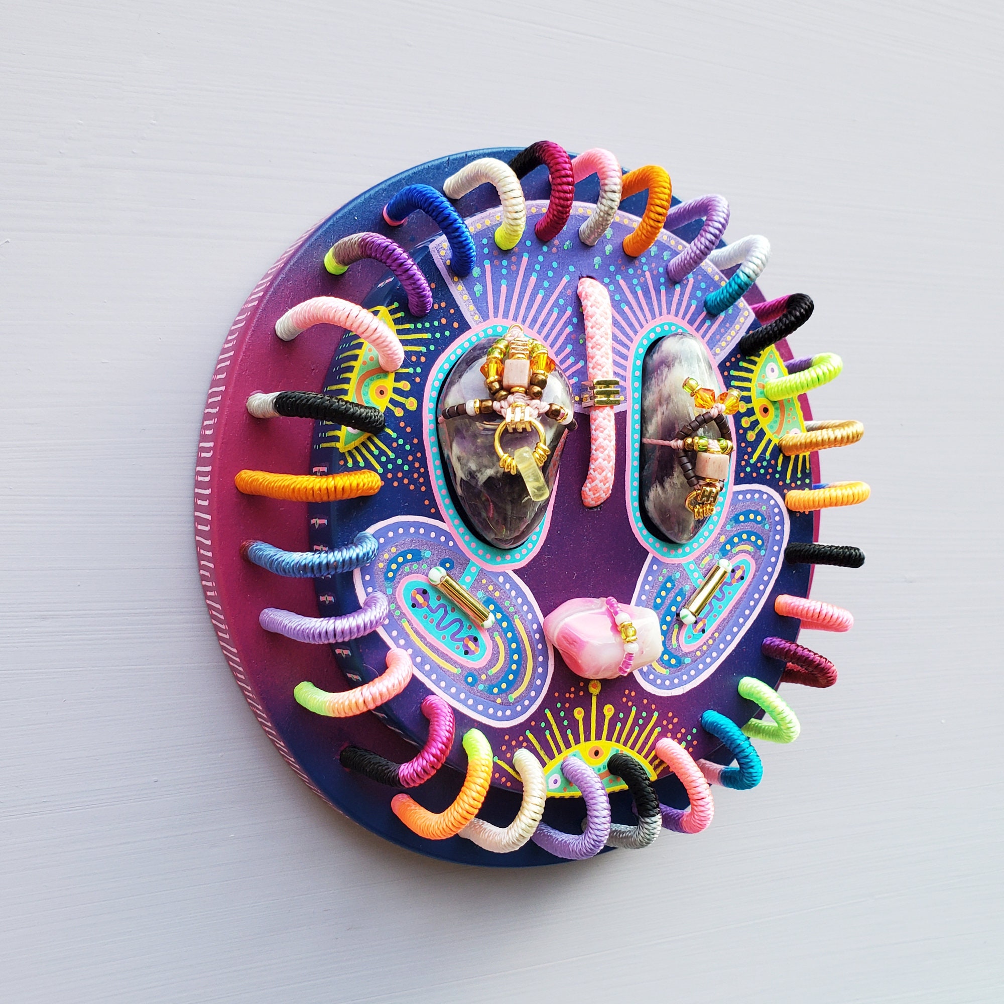 LILA Unique Smiley Face Wall Art Sculpture Modern Wooden - Etsy