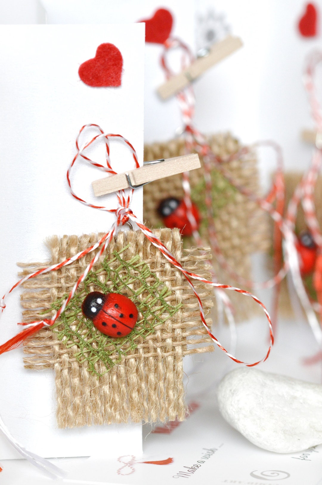 Romanian Tradition Martisor for Friends. Martisor Gift for Spring ...