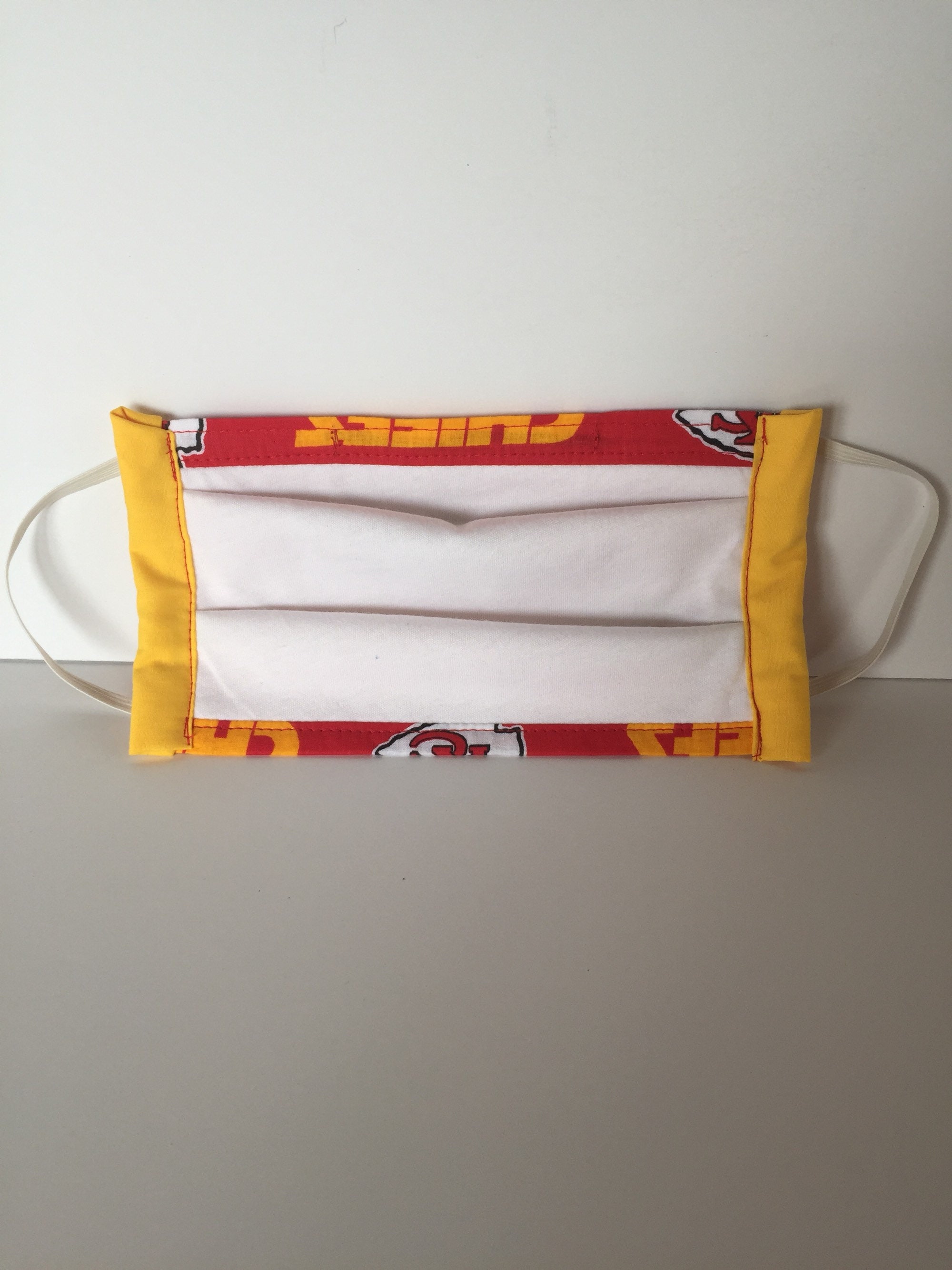 Face Mask Kansas City Chiefs Washable Fabric Three Layer Face Protector ...