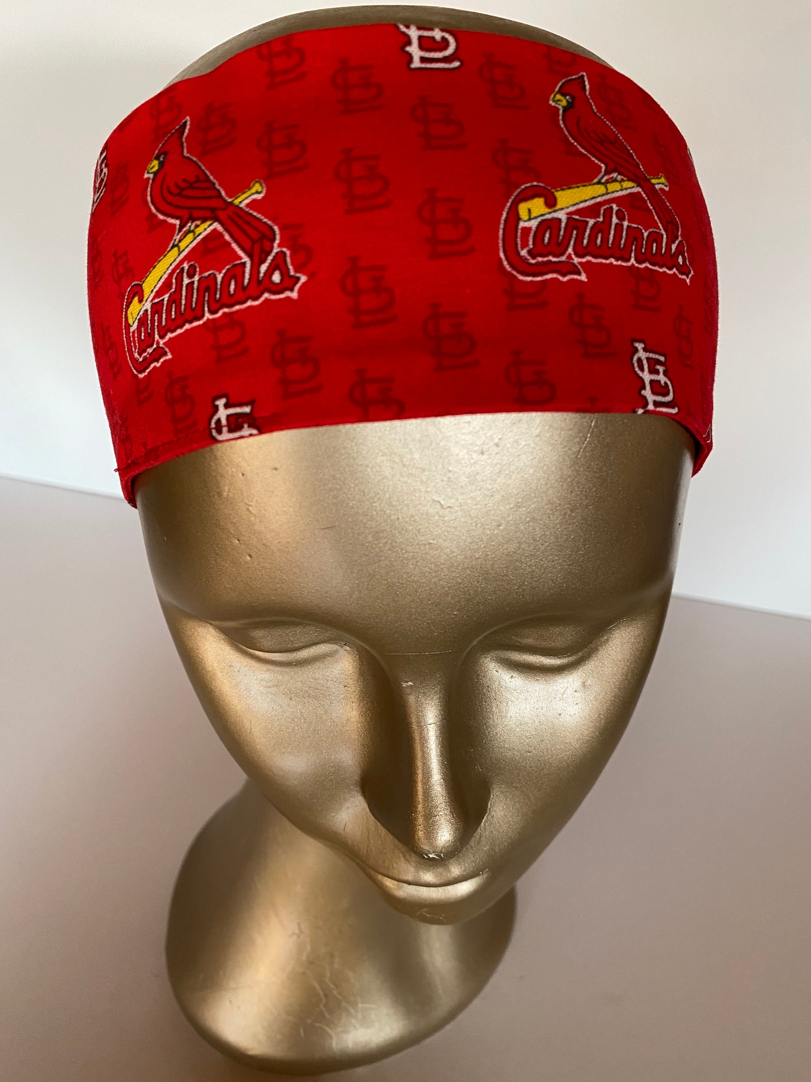 St. Louis Cardinals Red Baseball Headband Knot Headband - Etsy