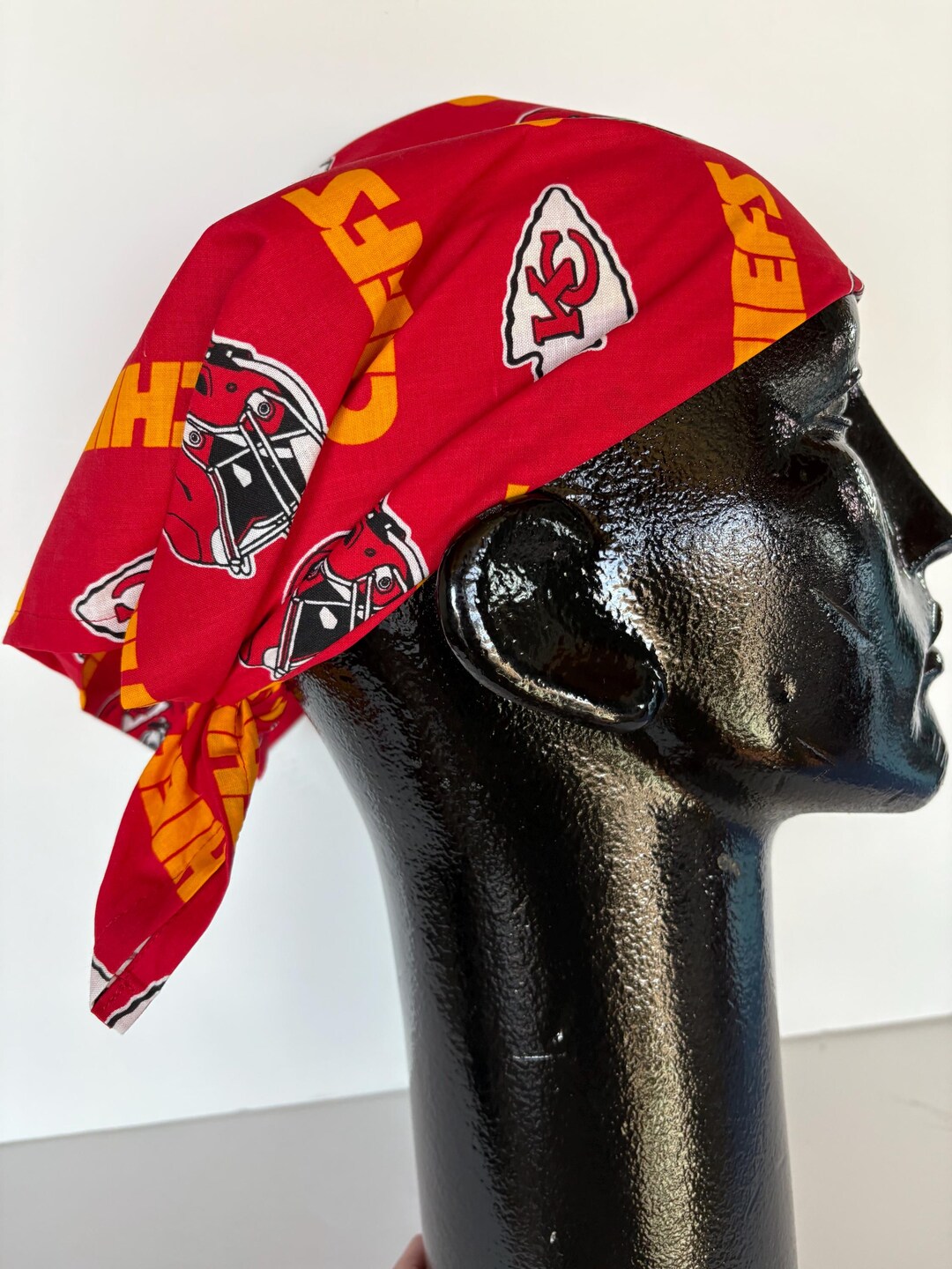 Kansas City Chiefs Red Bandana Headband - Etsy