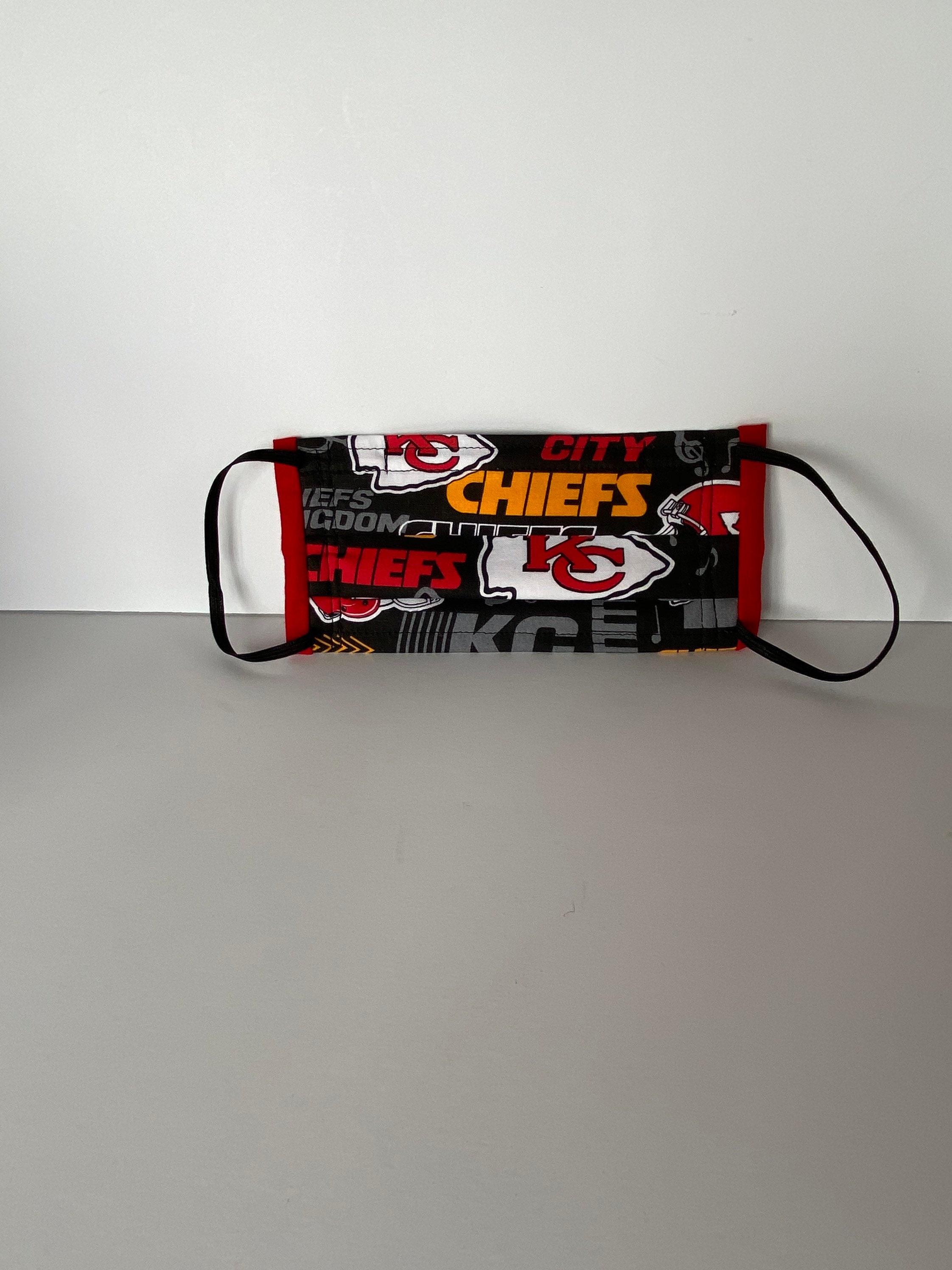 KC Face Mask Kansas City Chiefs Kingdom Washable Fabric Three Layer ...