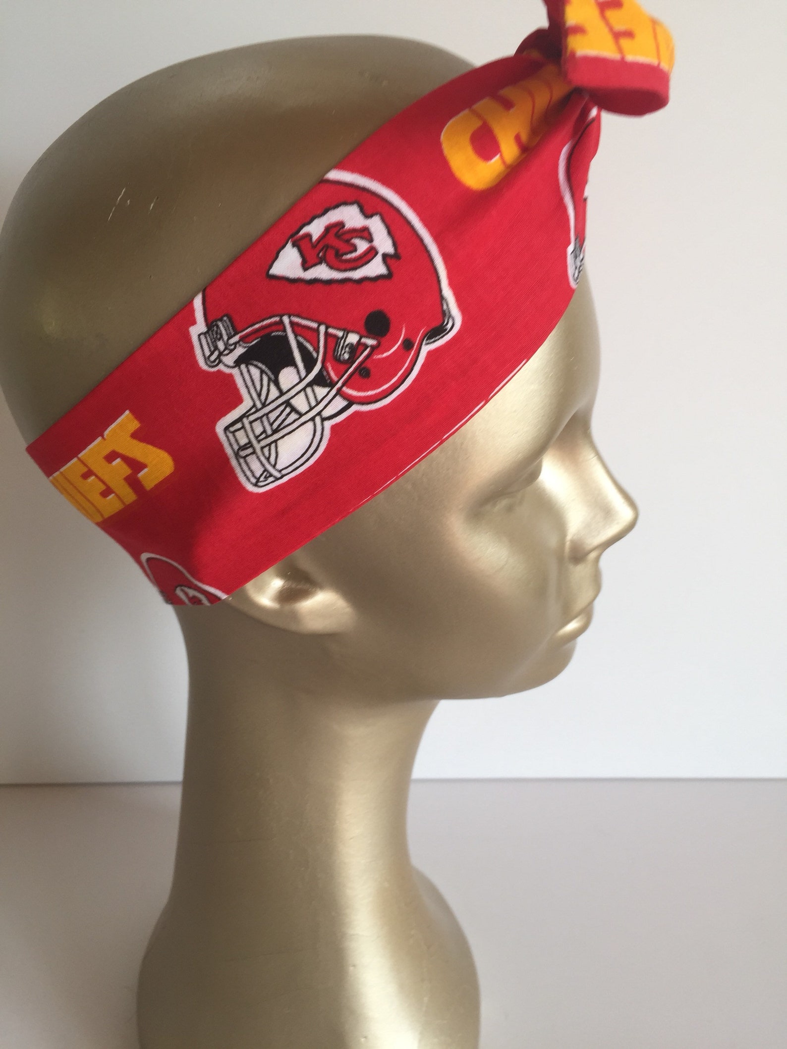Kansas City Chiefs Headband Knot Headband | Etsy