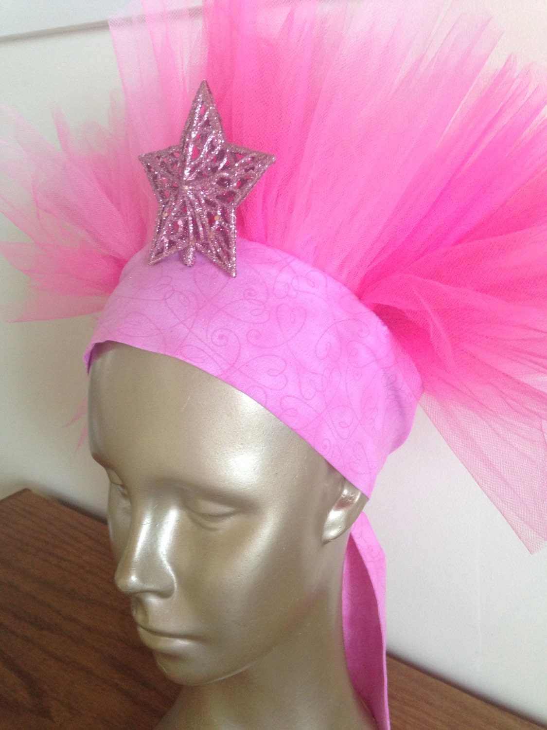 Pink Glitter Star Breast Cancer Survivor Awareness Headband | Etsy