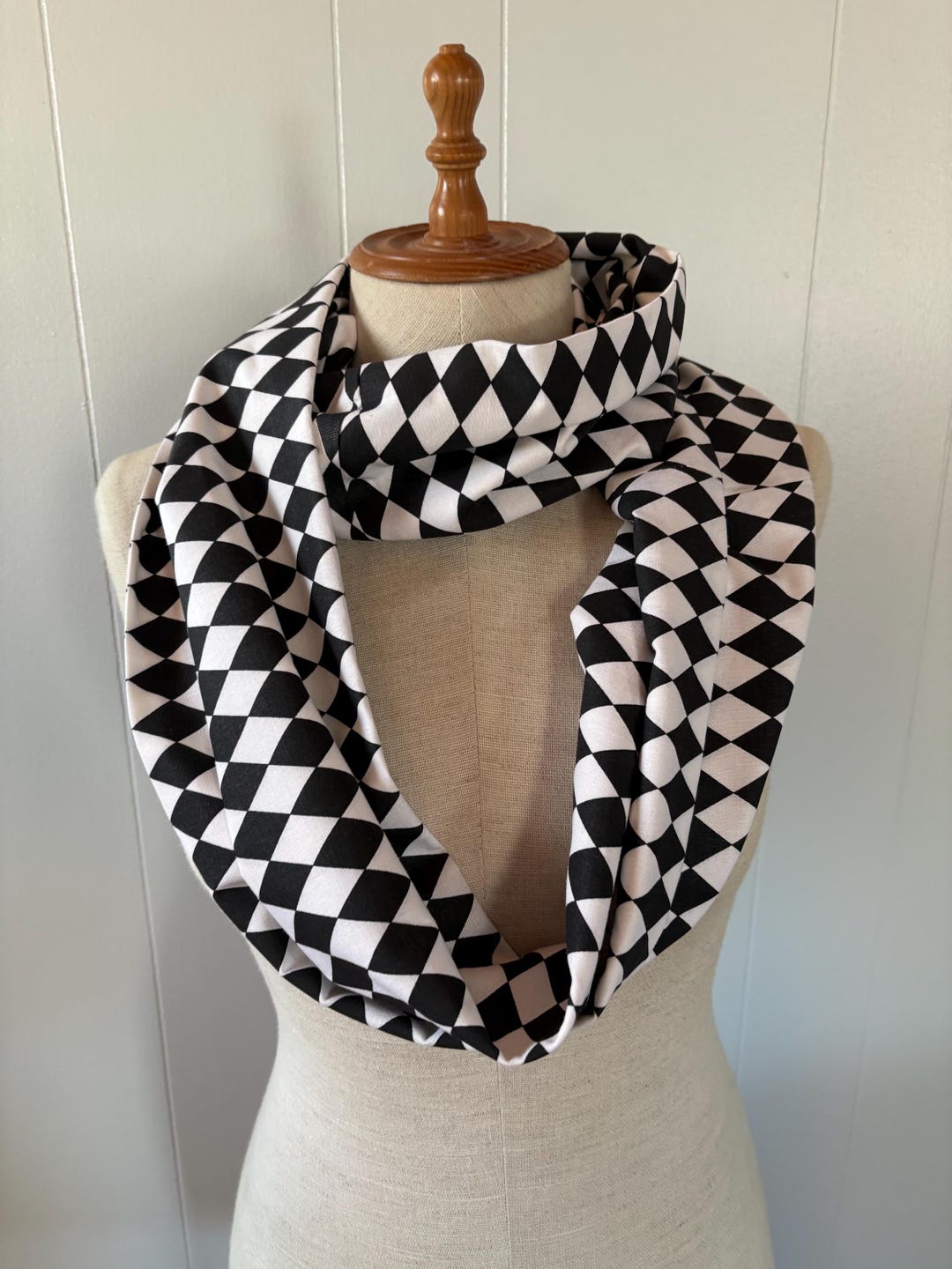 Mardi Gras Jester Cotton Infinity Scarf - Etsy
