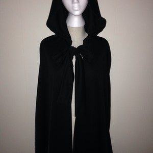 Sith Lord Black Cape Black Cloak Cosplay Comic Con Costume - Etsy