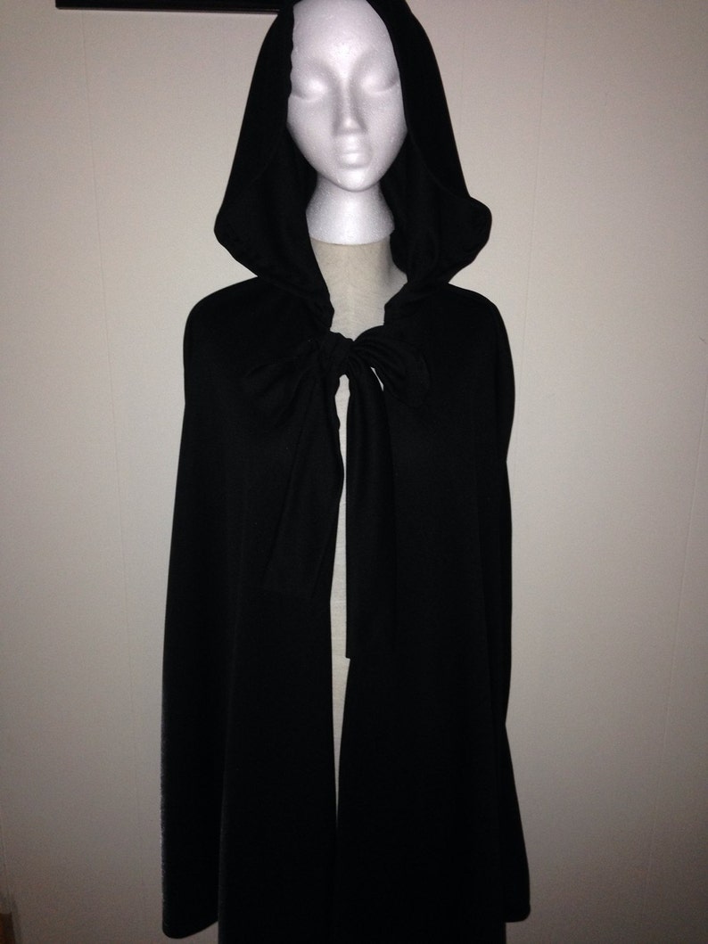 Sith Lord Black Cape Black Cloak Cosplay Comic Con Costume - Etsy