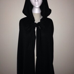 Sith Lord Black Cloak Plus Size Cosplay Cape - Etsy