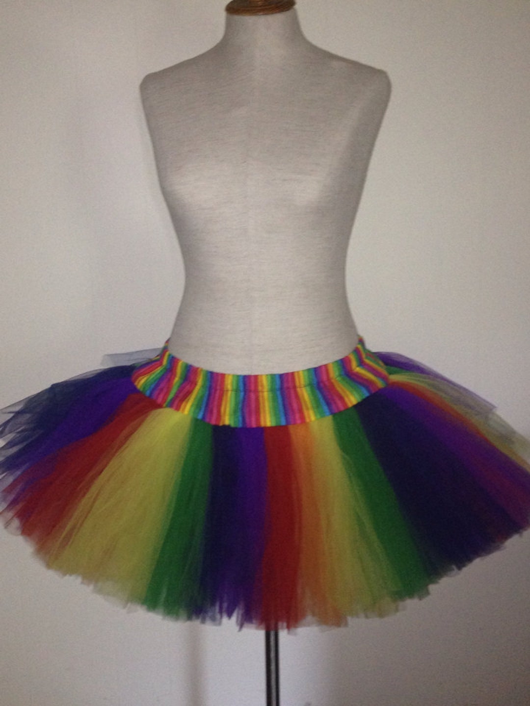 Adult Rainbow Tutu Plus Size Tutu Rainbow Skirt - Etsy
