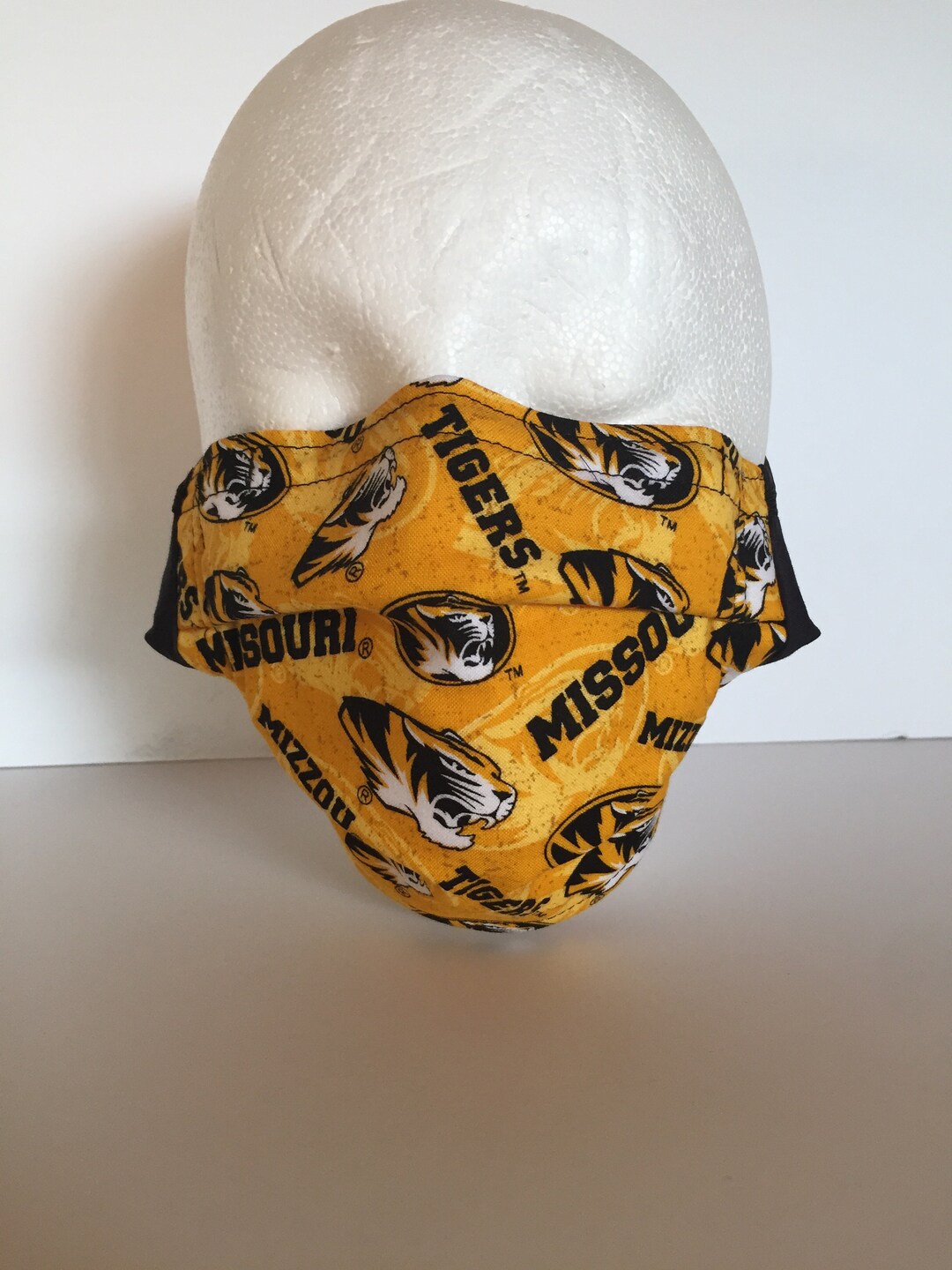 Face Mask Missouri Tigers Mizzou School Mask Handmade in the USA ...