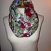Cardinal Bird Lover Fleece Infinity Scarf Loop Scarf - Etsy