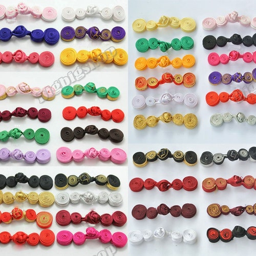 Fabric Sewing Fasteners Satin Handmade Chinese Closure Knot - Etsy