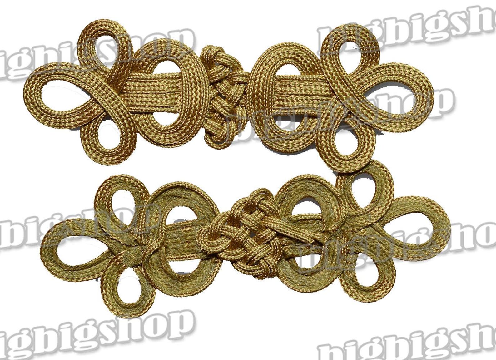 1pcs/5pcs Chinese Frog Knot Sewing Braid Knit Cheongsam Frogging Extra ...