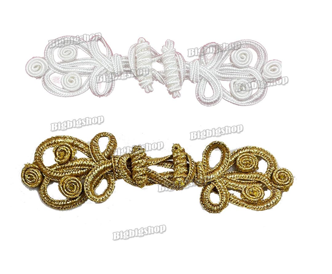 10pcs Small Rope Braid Sewing Fastener Chinese Closure Cheongsam Knot ...