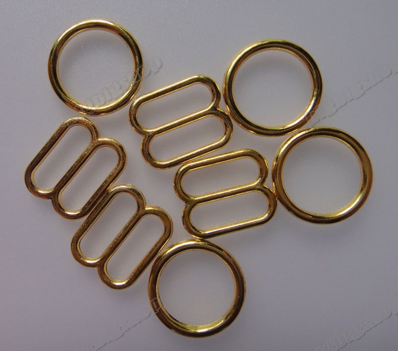Lots 200set Metal Bra Lingerie Adjustment Strap Slides and - Etsy