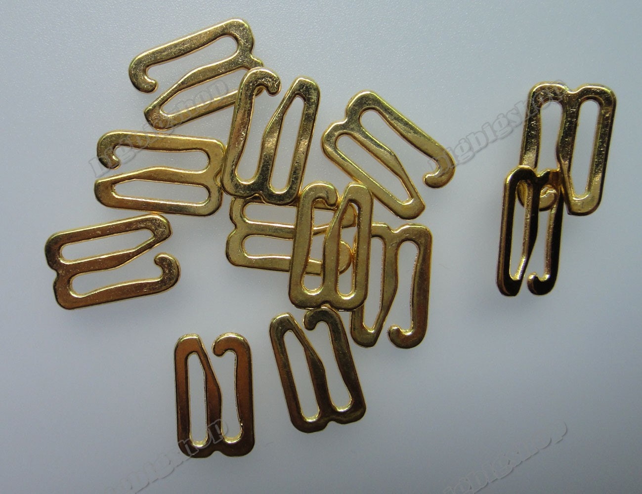 100pcs Metal Bra Strap Hardware Hoops Lingerie Adjustment Bikini S ...