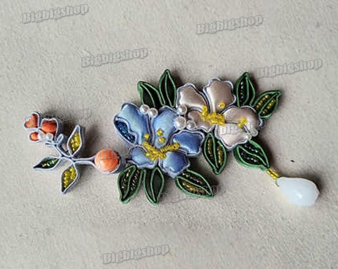 1pcs Chinese Knot Button ,sewing Fastener, Hook and Loop, Cheongsam ...