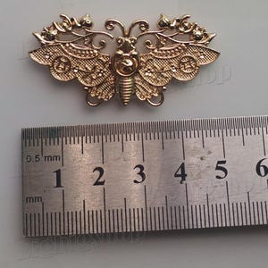 3/5pcs Metal Frog Closure Snap Buckle Waist Clips Hook and Eye Clasp Fastener Butterfly Sewing ...