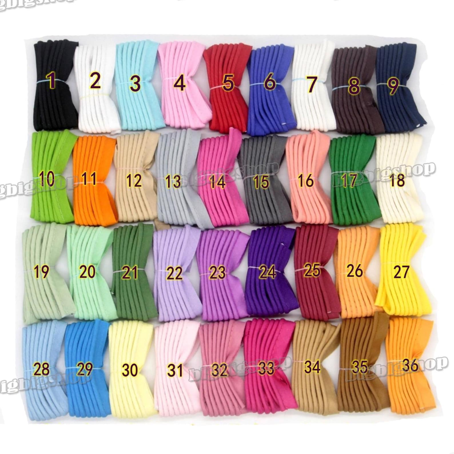 10yards Cotton Bias Tape Lip Fabric Cord Edge Rope Ribbon Upholstery ...