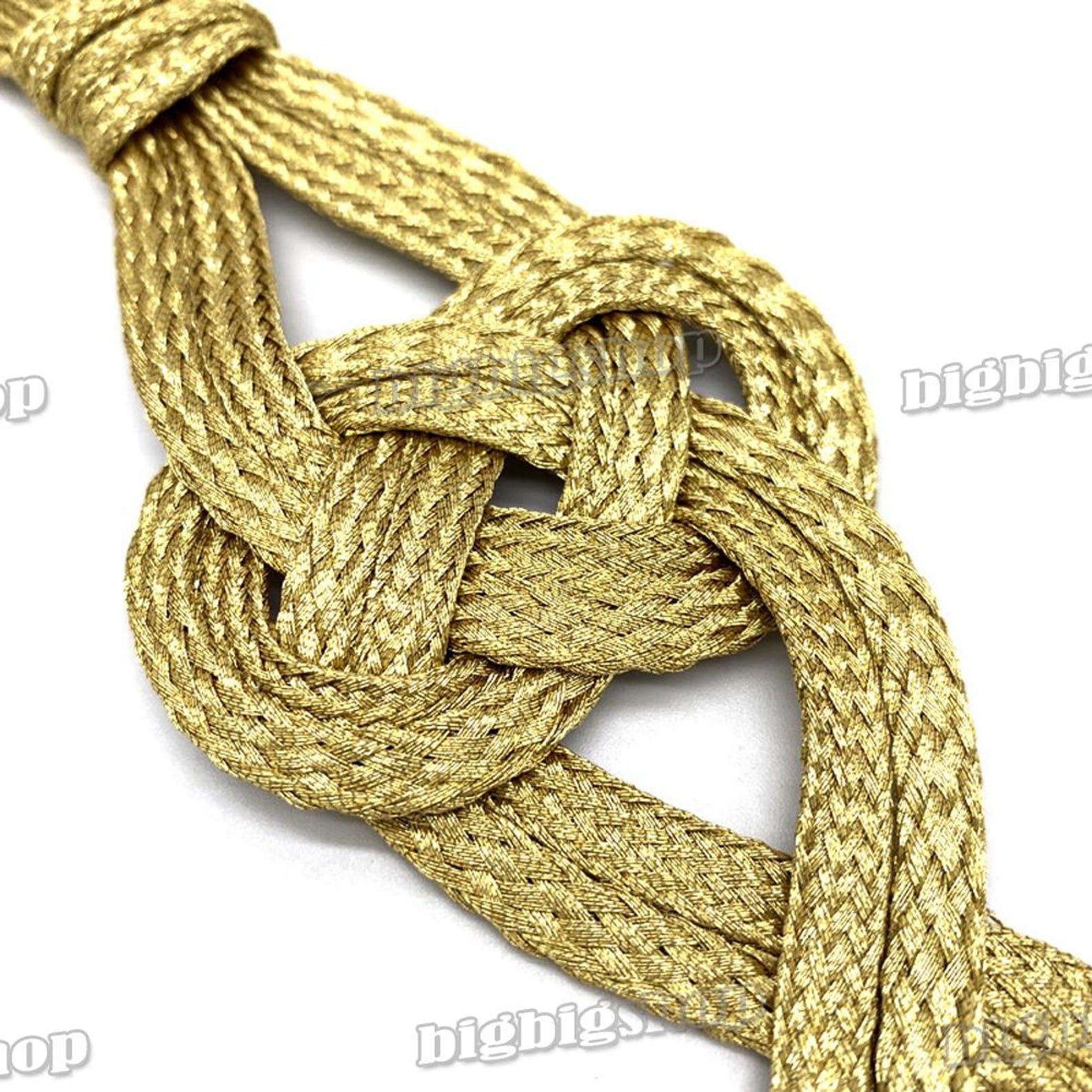 5pc Chinese Frog Knot Sewing Braid Knit Cheongsam Frogging Extra Large ...
