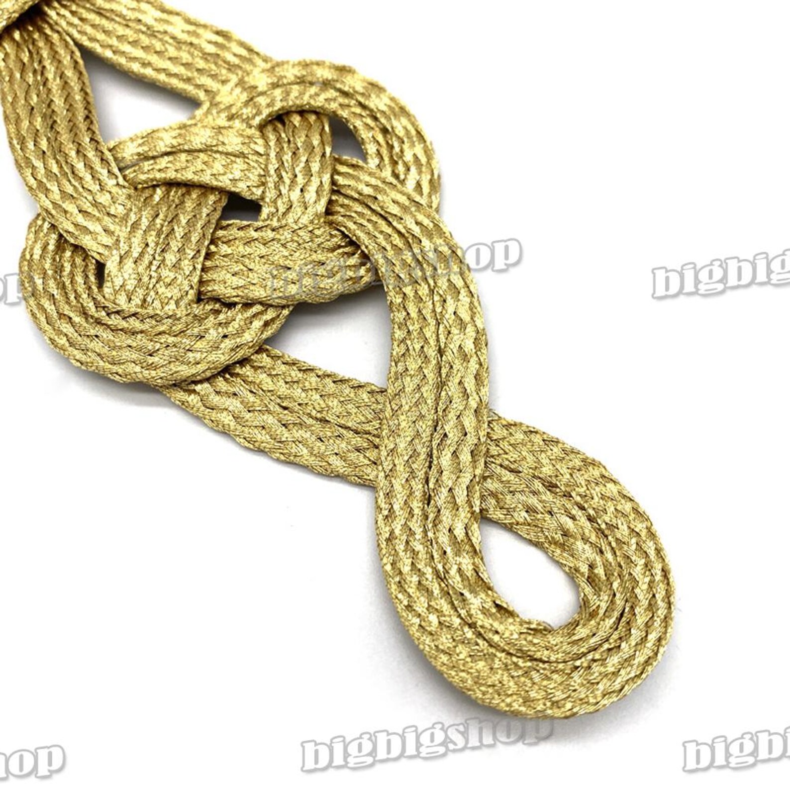 5pc Chinese Frog Knot Sewing Braid Knit Cheongsam Frogging Extra Large ...