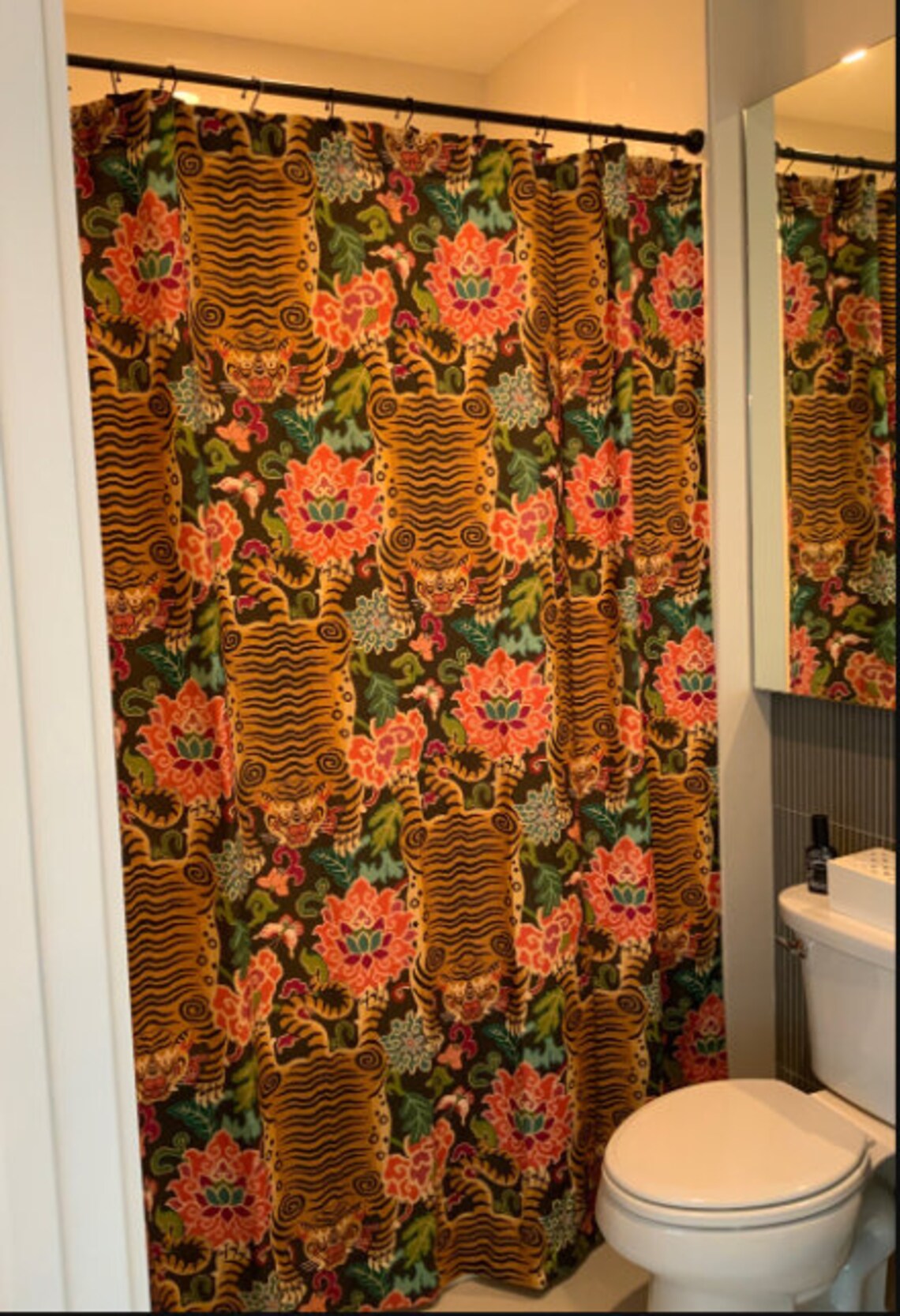 Slate Tiger Curtains, Cotton Basketweave Drapes, Bedroom, Living Room ...