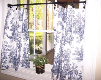 French Cafe Curtains | Etsy