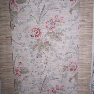 Ballard Designs Laura Parchment, Waverly Stonington Curtains, Botanical ...