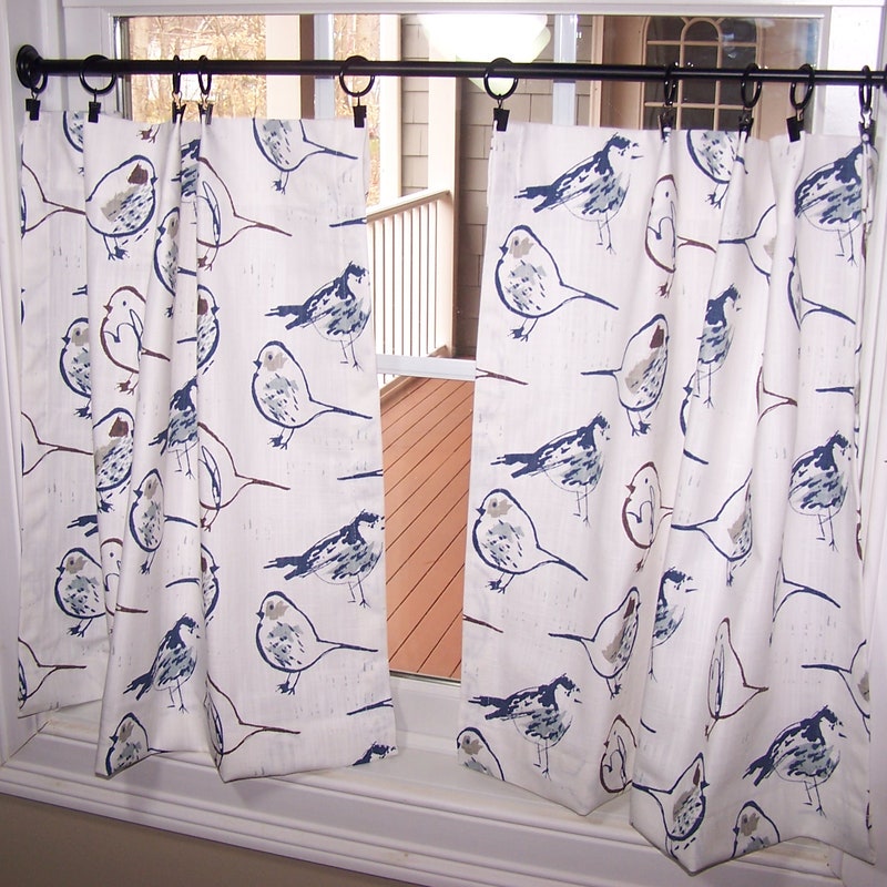 Bird Curtains - Etsy