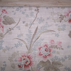Ballard Designs Laura Parchment, Waverly Stonington Curtains, Botanical ...