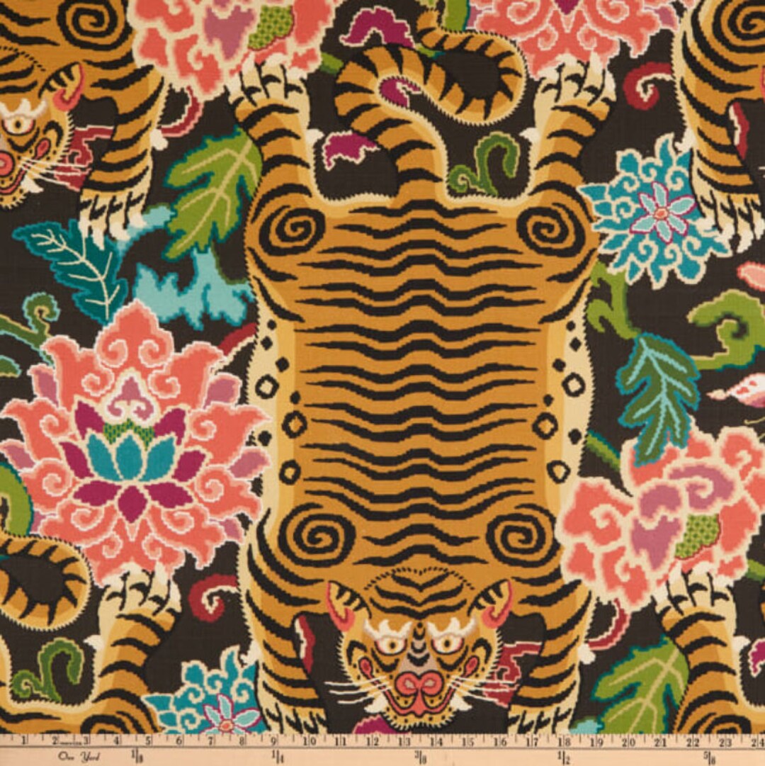 Slate Tiger Curtains, Cotton Basketweave Drapes, Bedroom, Living Room ...