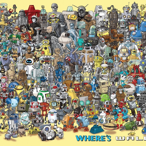 Bogof 'where's WALL-E' A1 Size Poster - Etsy