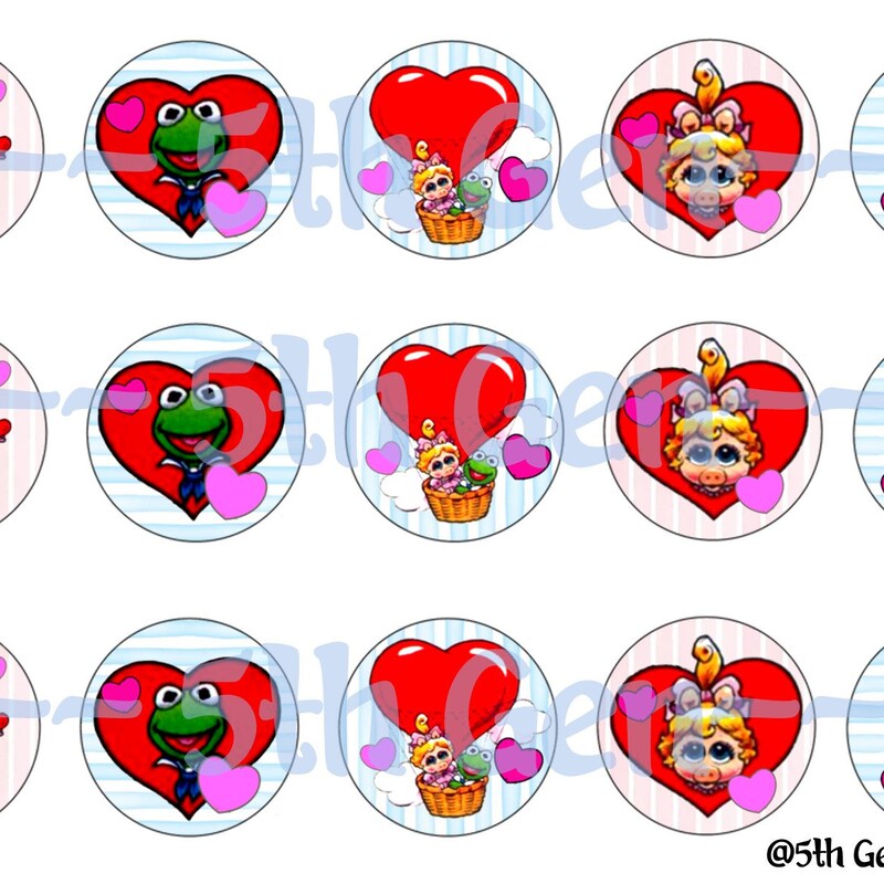 Muppet Valentines Cards - Etsy