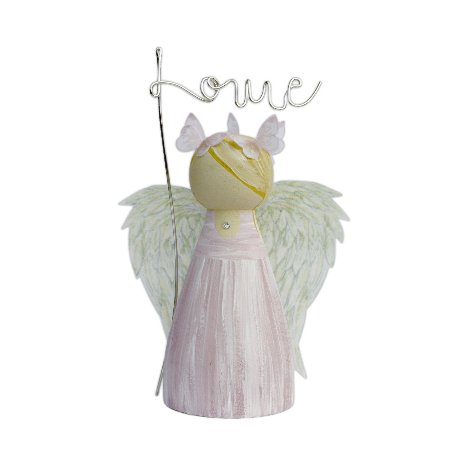 Friendship Angel for Best Friend Gift pink | Etsy