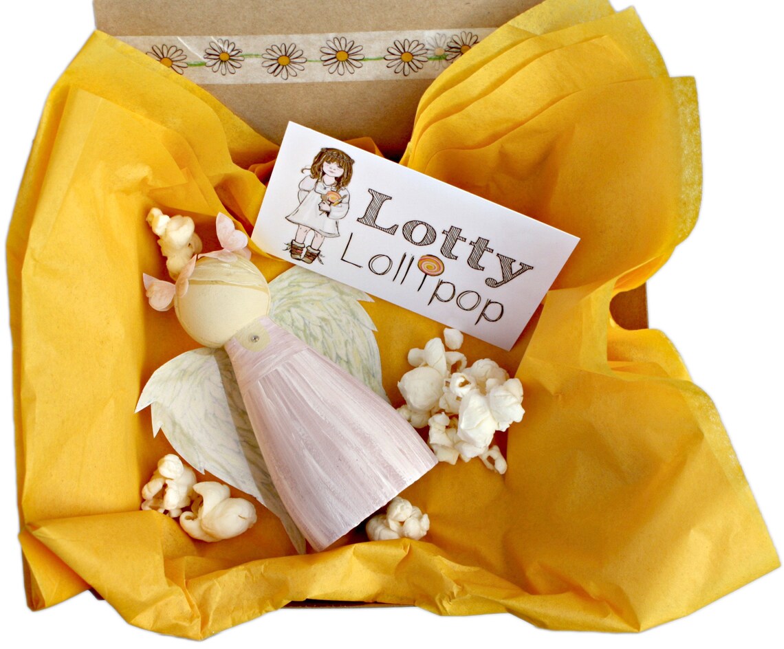 Friendship Angel for Best Friend Gift pink | Etsy