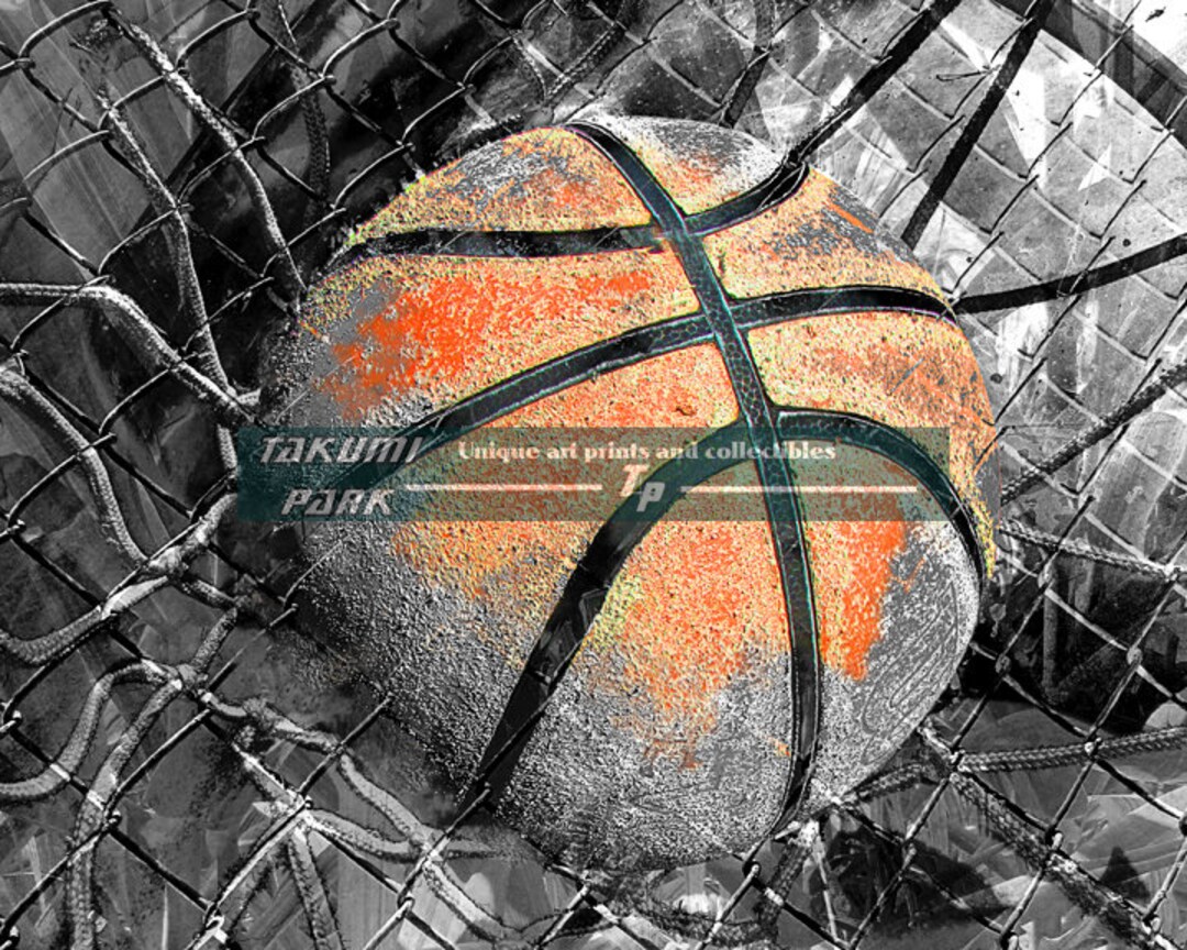 Avant Garde Urban Basketball Artwork, Sports Print, Photo Art Decor ...