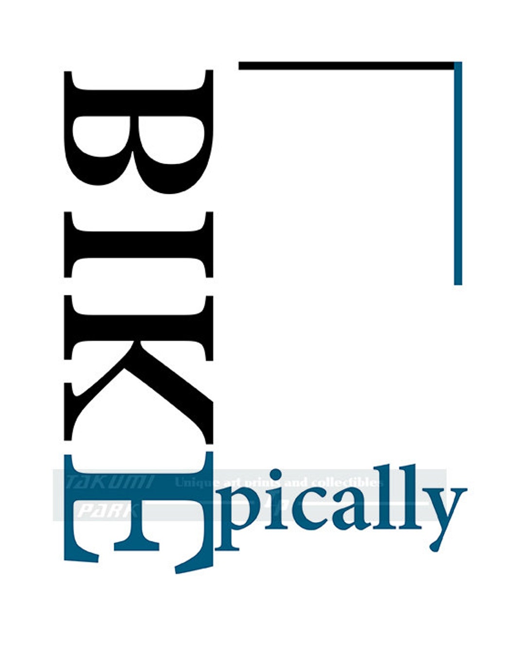 Bike Epically Quote Print, Bicycle Quote Art, Biking Art, Gift for ...