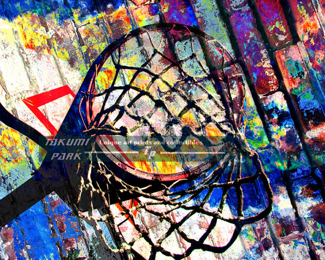 Unframed Basketball Artwork, Photo Print, Sports Wall Art Print ...