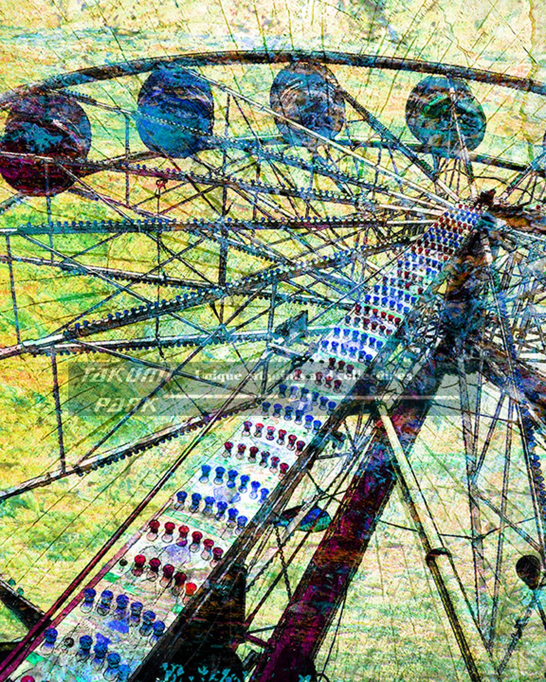 Ferris Wheel Wall Art Print, Photo Print, Large or Small Prints ...