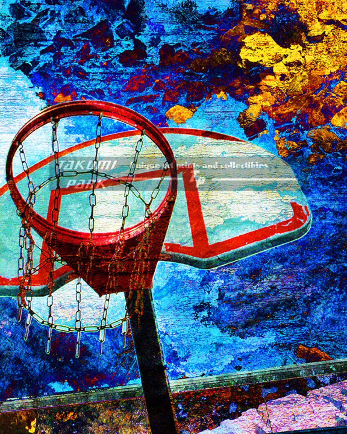 Unique Basketball Art Print Basketball Decor Sports Decor - Etsy