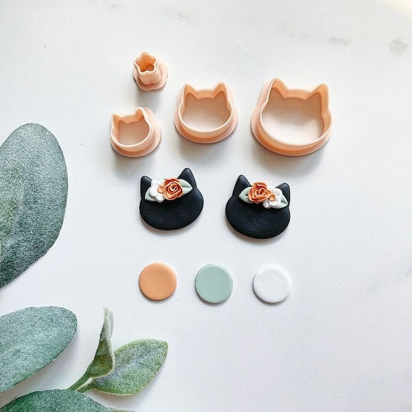 Polymer Clay Cat - Etsy