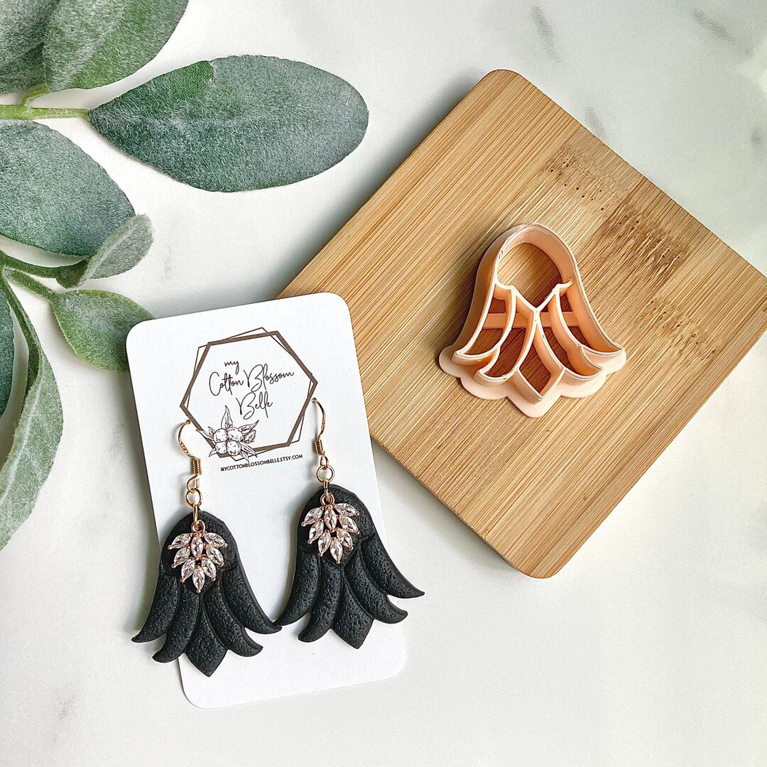 The Reese - Embossed Clay Earring Cutter - Moroccan - 0.4mm Cutting ...