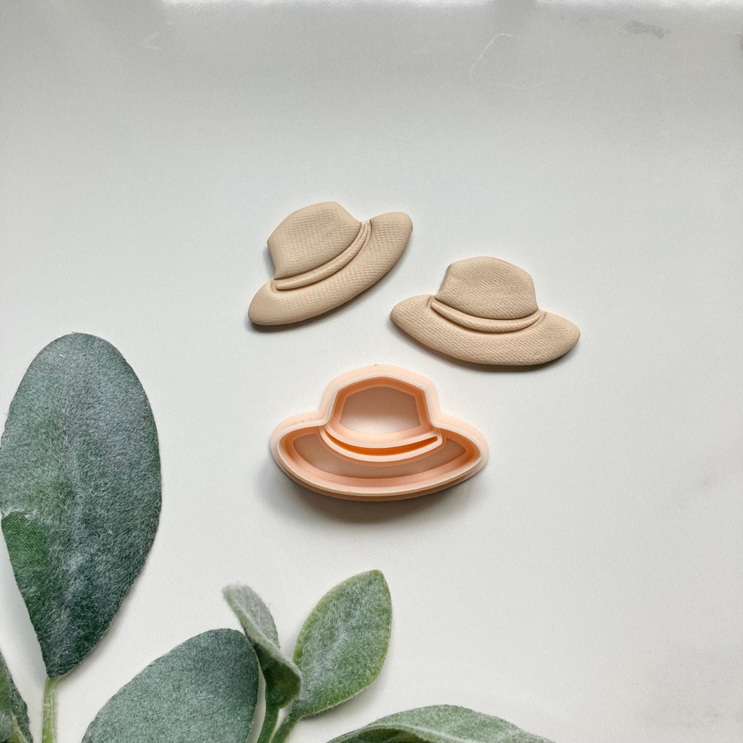 Trendy Hat Clay Cutter - Cowgirl Hat Polymer Clay Cutter - Fall ...
