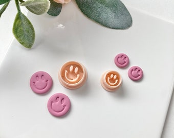 Smiley Face Cutter Emoji Clay Cutter Cutter for Polymer Clay - Etsy