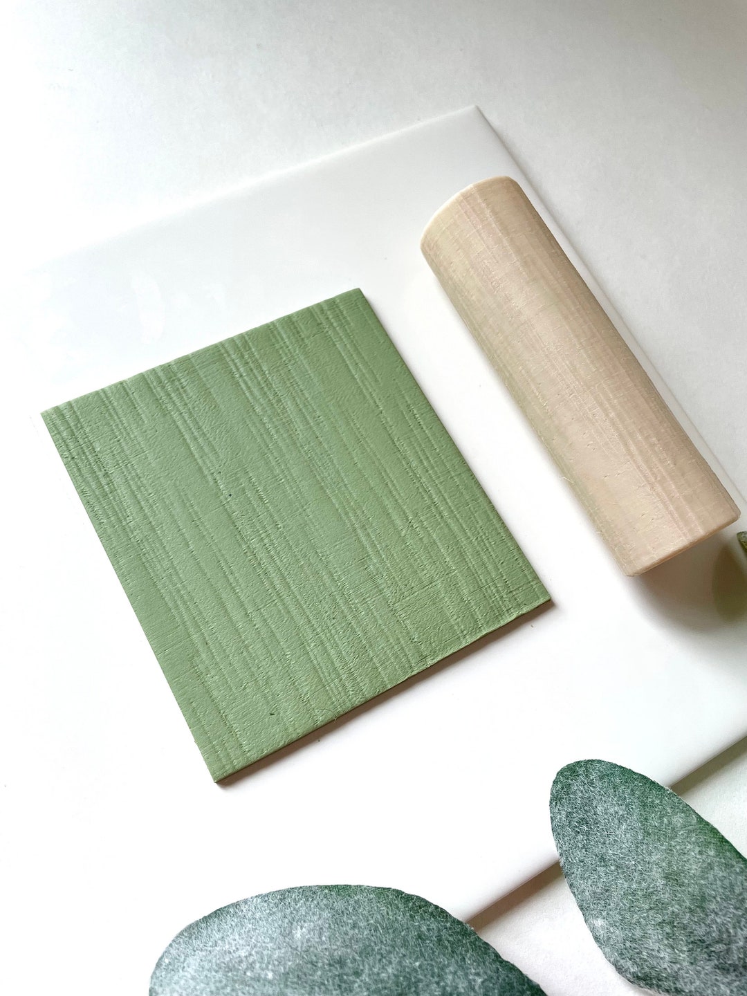 Wood Grain Texture Roller: Polymer Clay Embossing Tool - Etsy
