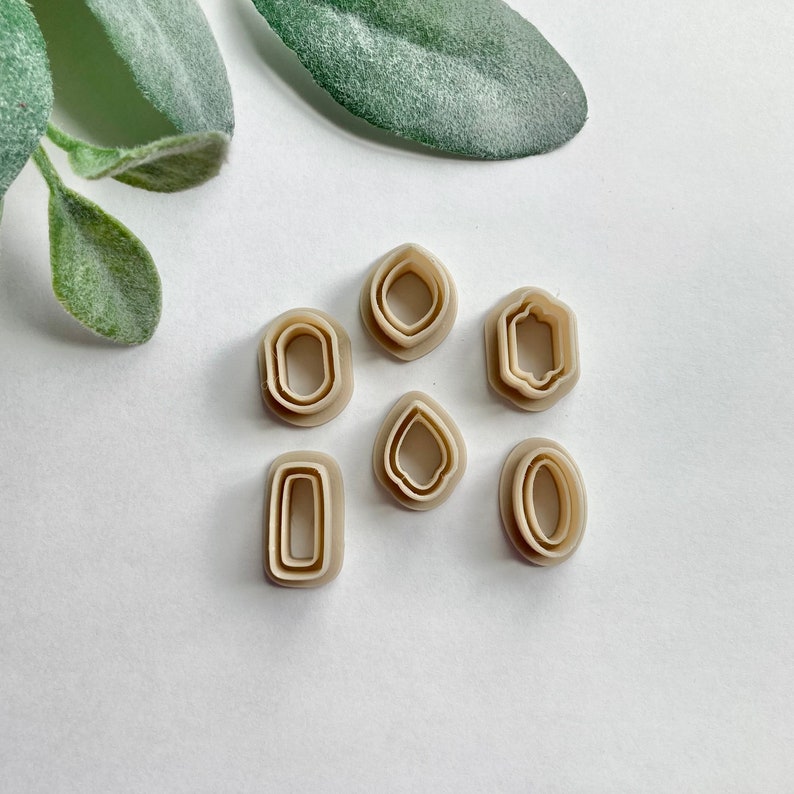 Border Frame Embossed Clay Cutters Elegant Fancy Shapes - Etsy