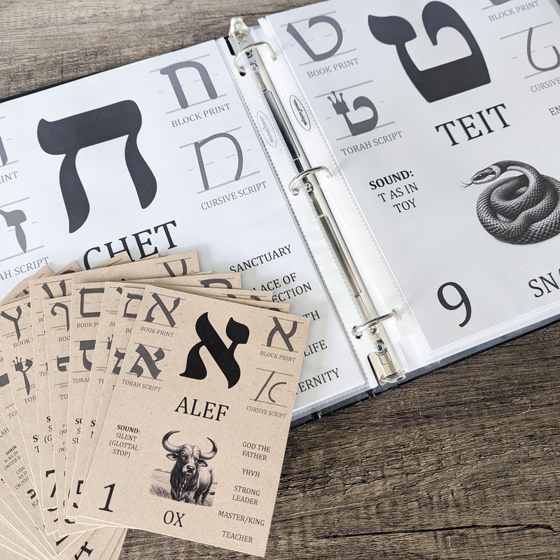 Hebrew Bible Cards - Etsy