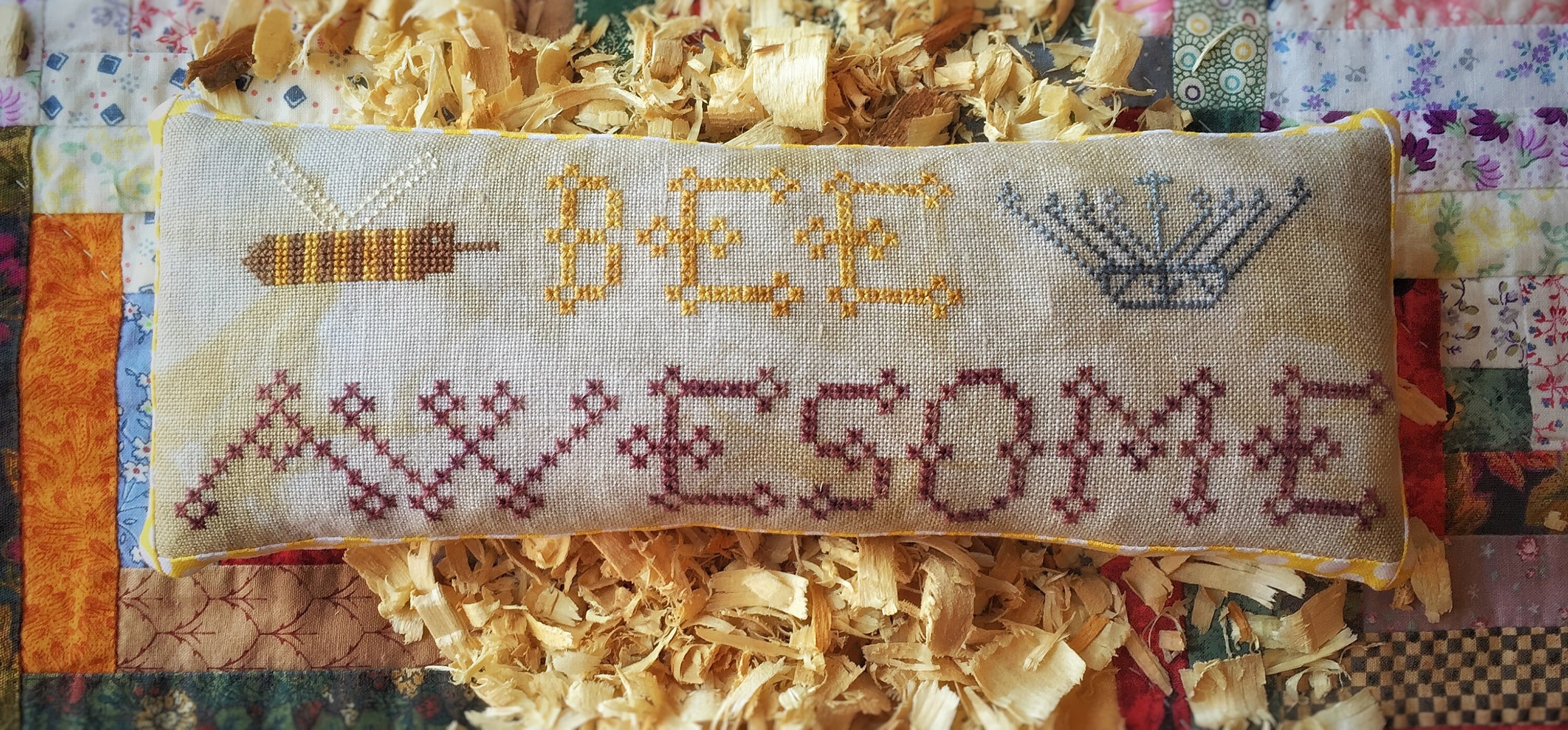 Coverlet Needlebook PDF Cross Stitch Chart — Lucy Beam