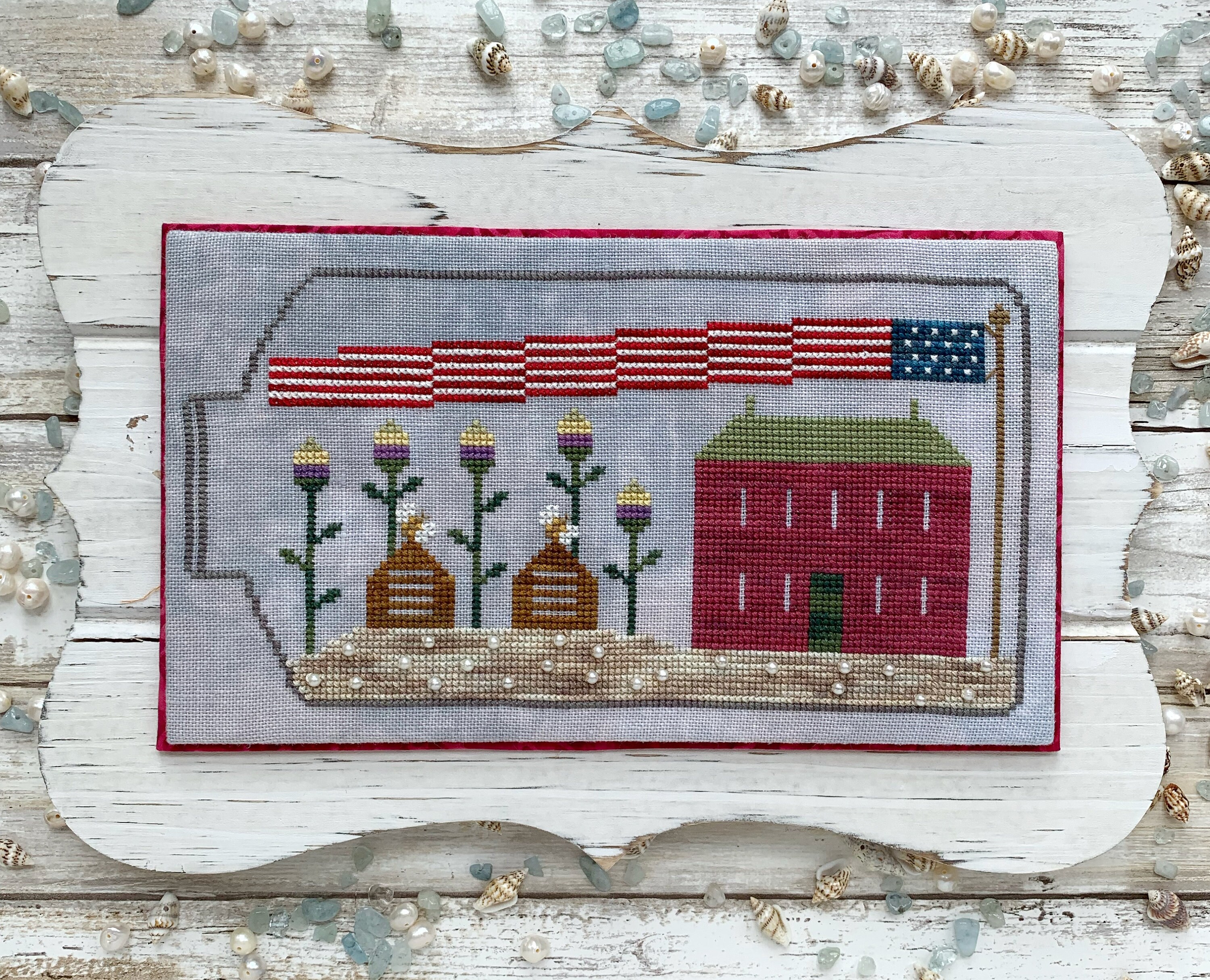 Star Coverlet Cross Stitch Chart PDF — Lucy Beam