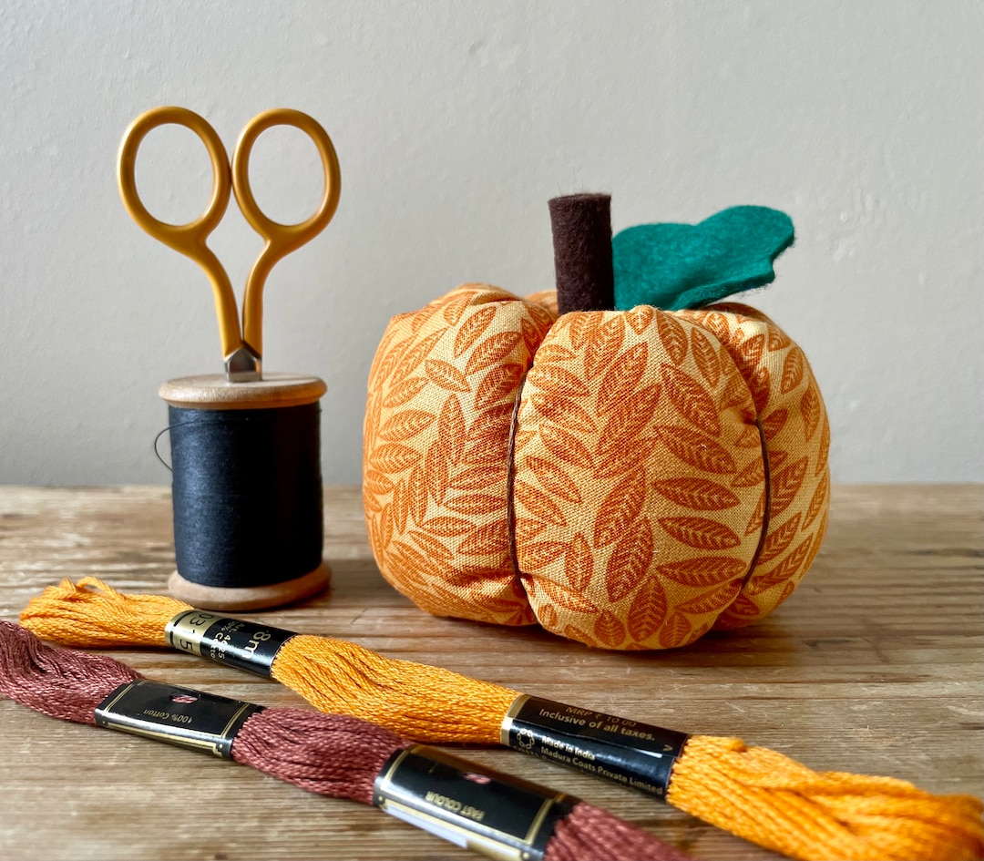Fabric Pumpkin - Autumn Sewing Kit - Etsy